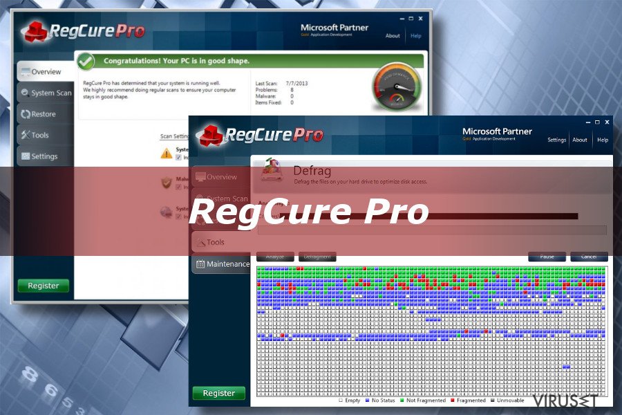 RegCure Pro anmeldelse, gratis nedlasting