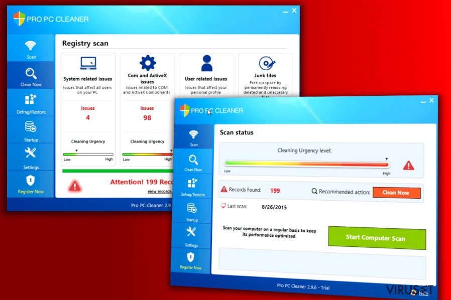 Fjerne Pro PC Cleaner (Instruksjoner for fjerning) - oppdateringer sep 2017